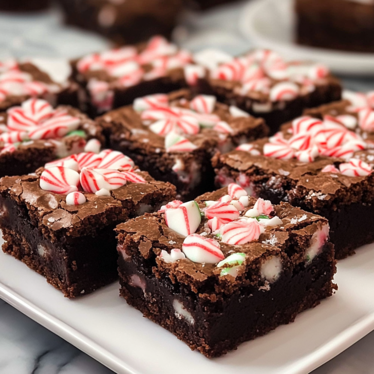 Peppermint Brownies - skilledcooks
