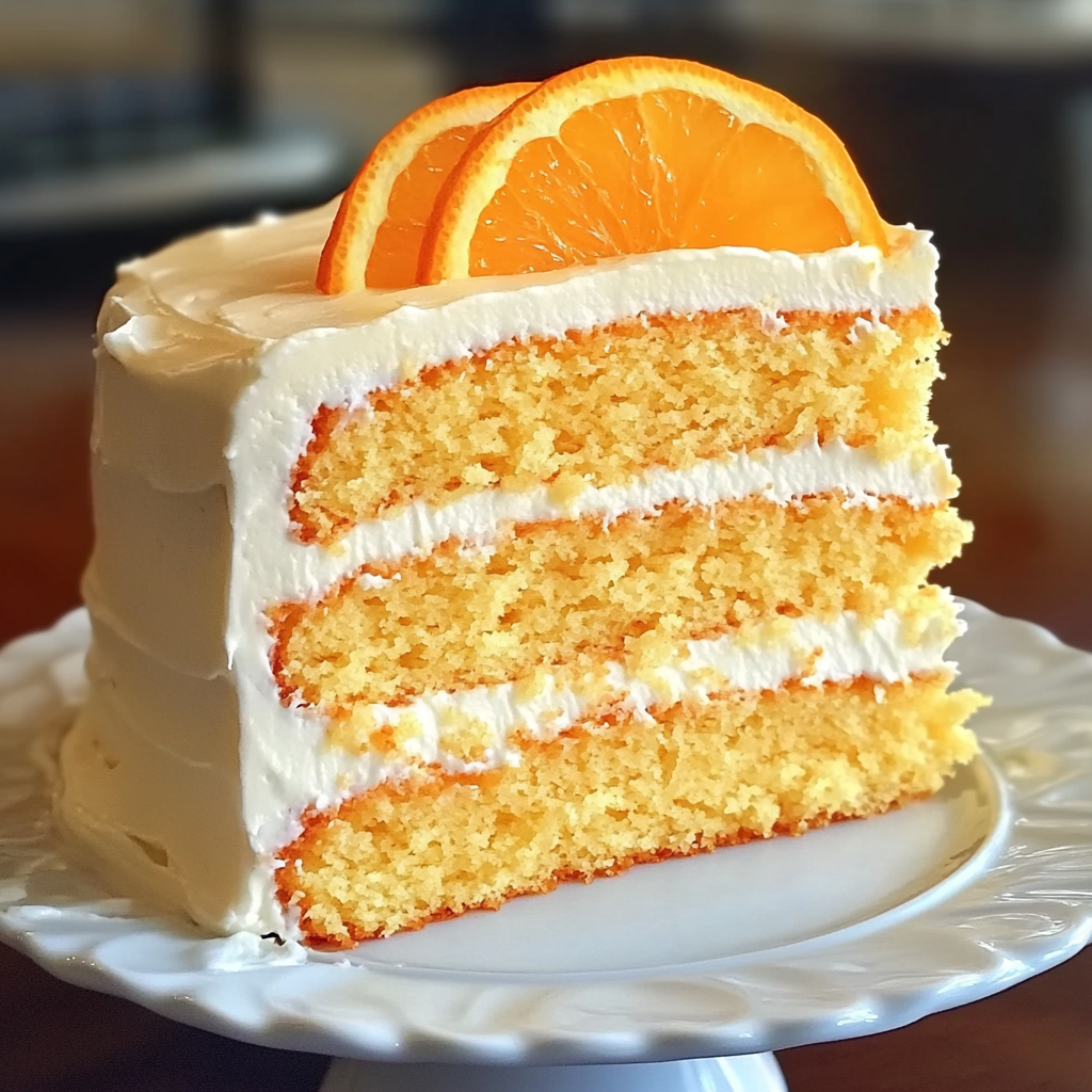 Orange Creamsicle Cake - skilledcooks