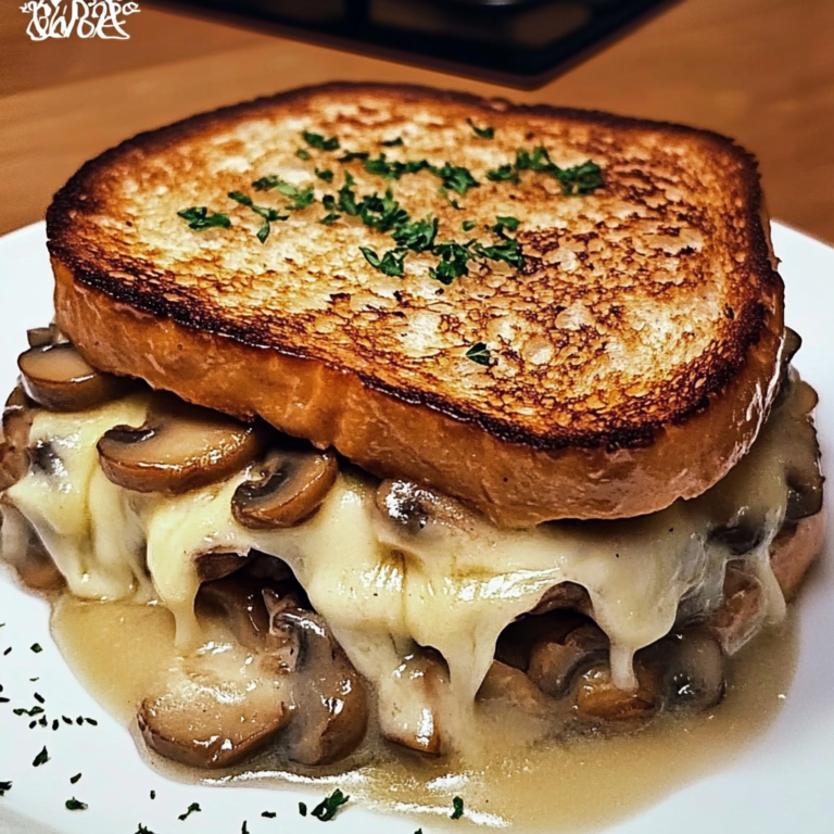 Easy Swiss Mushroom Melt - skilledcooks