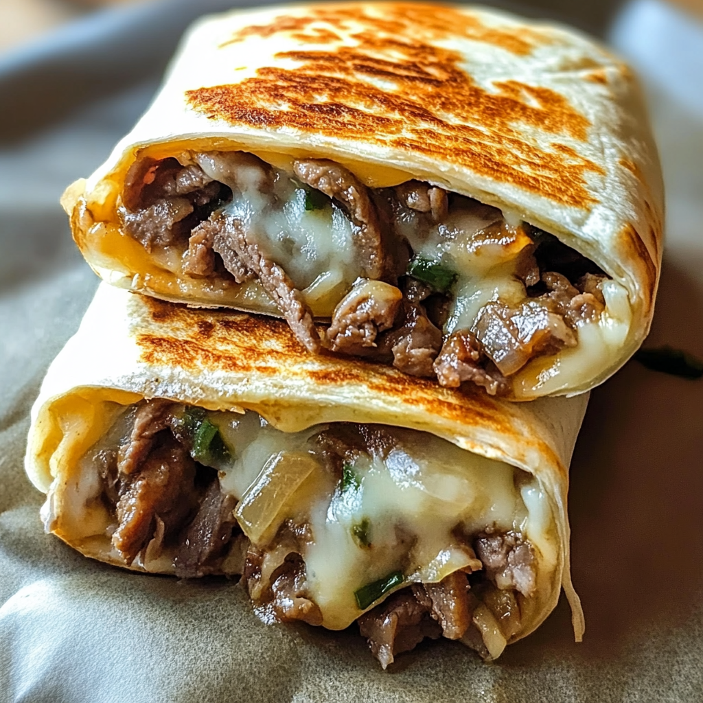 The best Philly Cheesesteak Wrap - skilledcooks