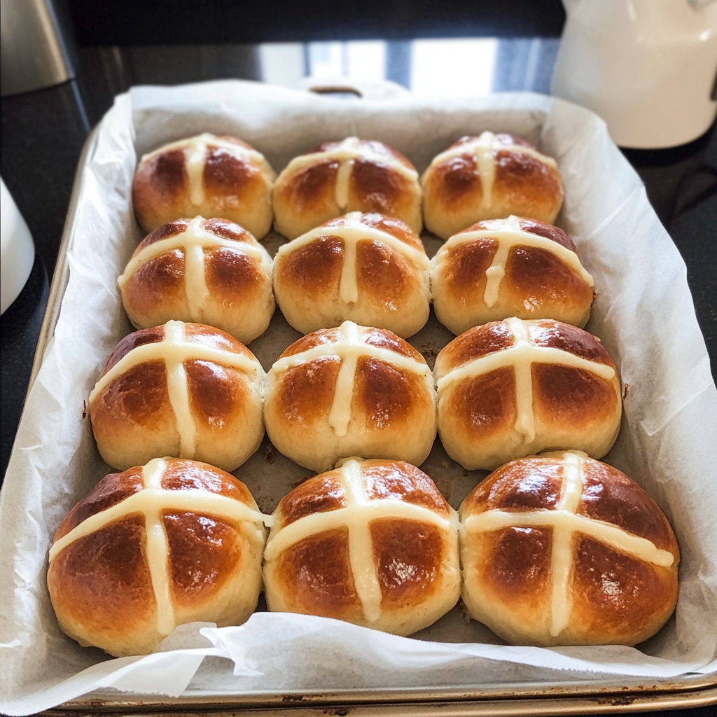 Traditional Hot Cross Buns - skilledcooks