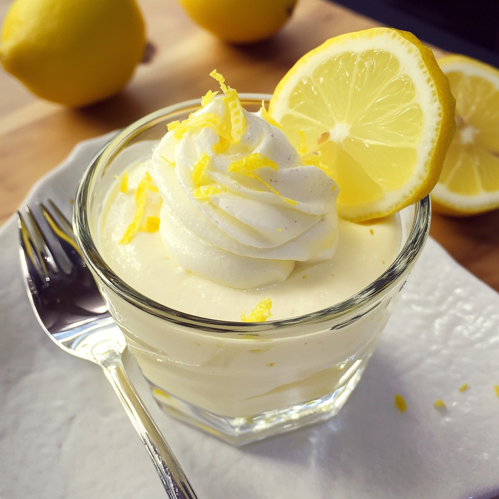 Easy Lemon Mousse - skilledcooks
