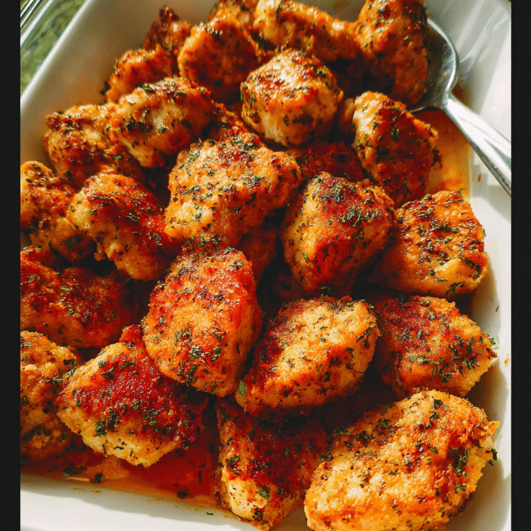 Oven Baked Chicken Bites - skilledcooks