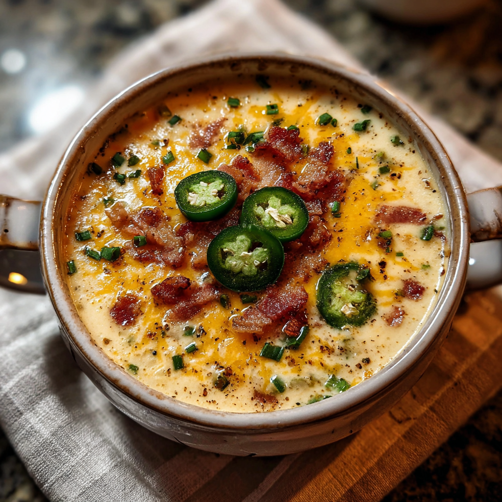 Ultimate Jalapeño Popper Soup - skilledcooks