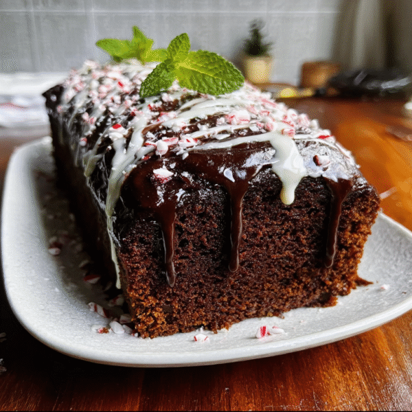 Decadent Chocolate Peppermint Bread - skilledcooks